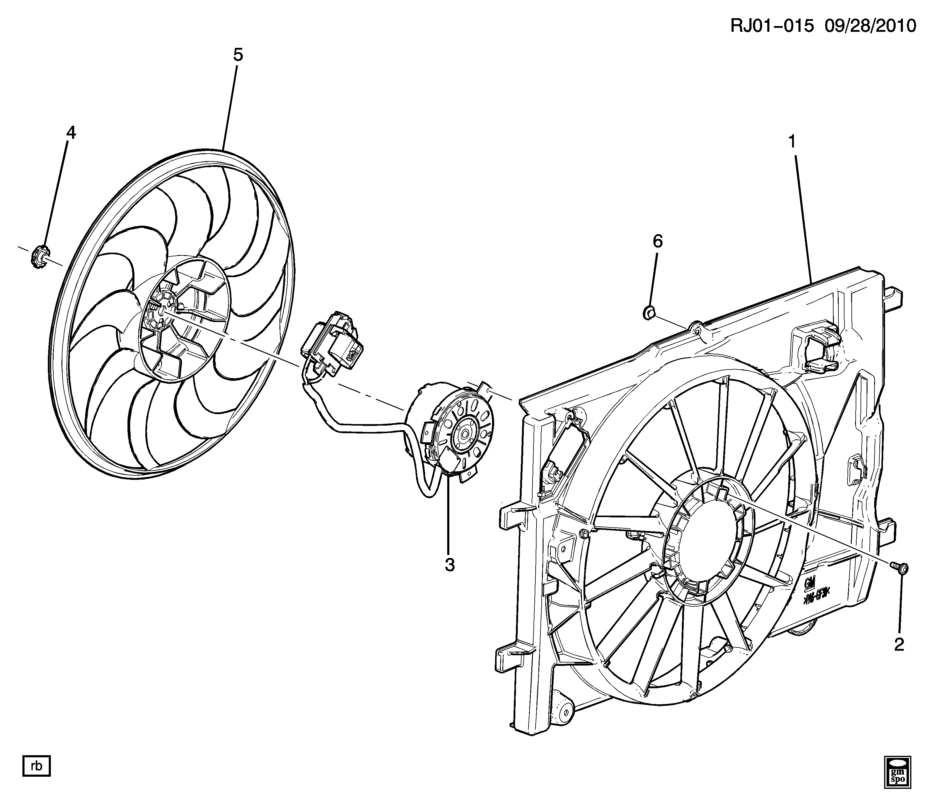 Motoventilador Chevrolet Tracker (Completo) Ng Tracker