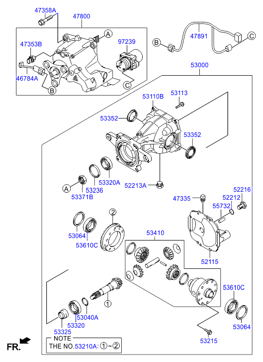Acople Doble Transmision Varios-Va - Marca: Hyundai Genuine Parts