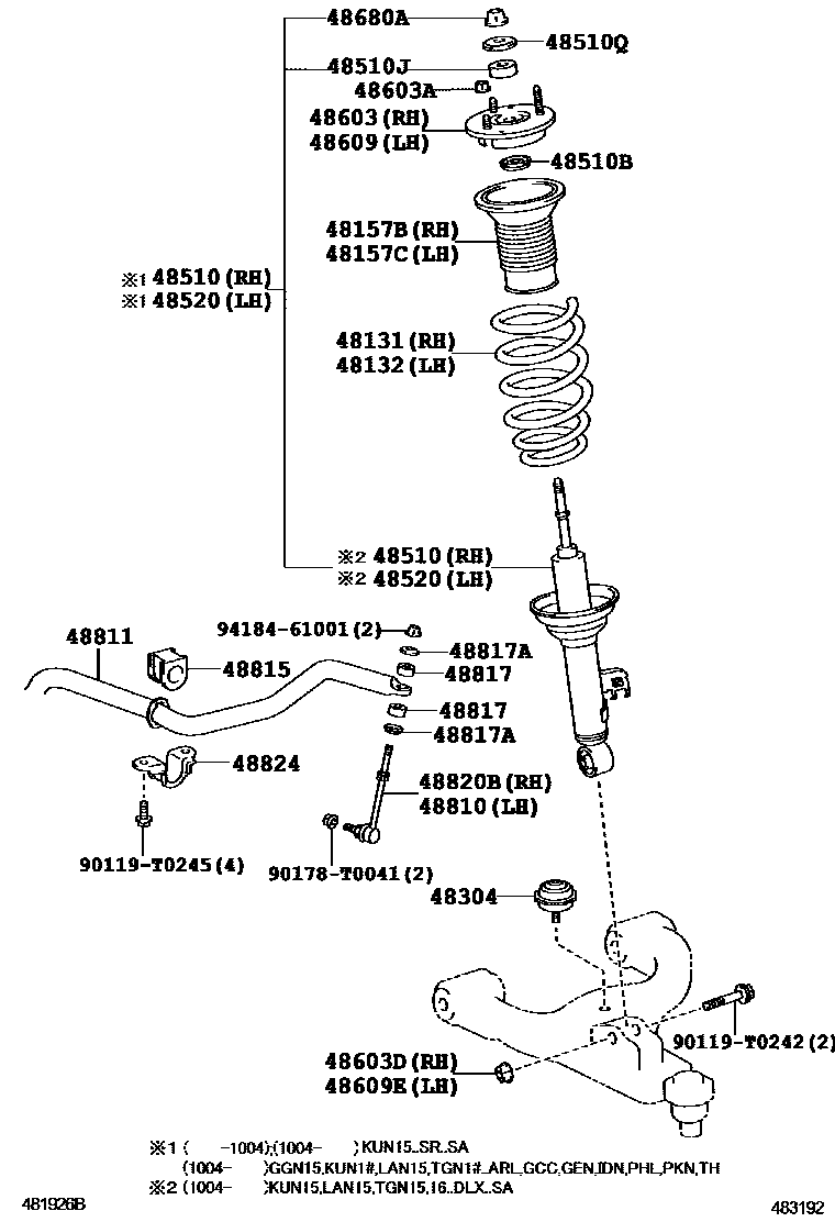 متجر مكينة لفطع غيار السياراتتويوتا 2002 لاند كروزر